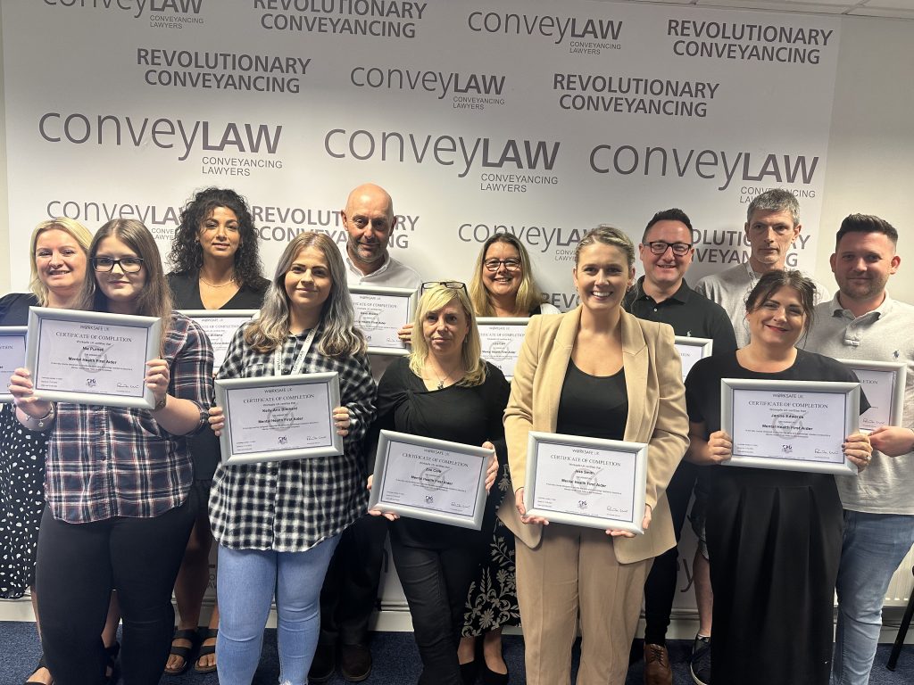 Successful Mental Health First Aider Training | Convey Law